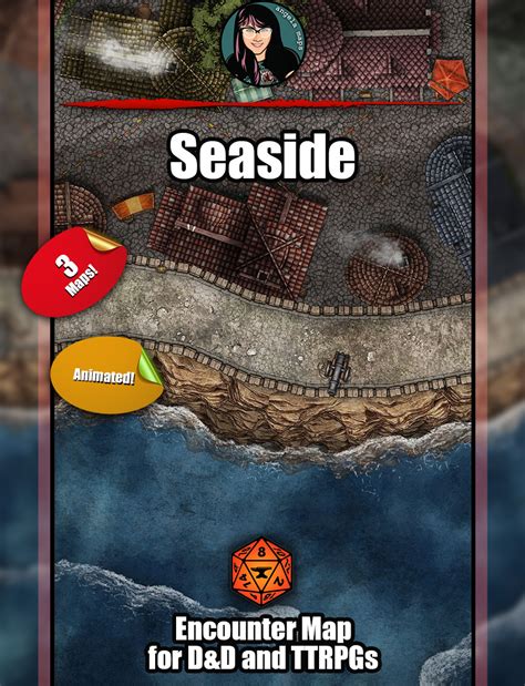 Seaside Animated Battle Map Pack Angela Maps Free Static And Animated Battle Maps For Dandd