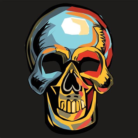 Skull Sign And Illustation 59410577 Vector Art At Vecteezy