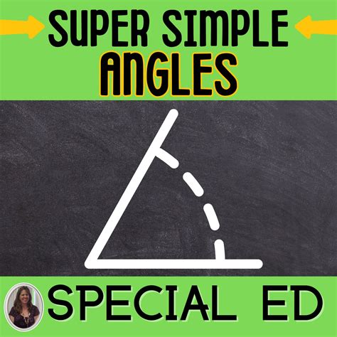 Super Simple Types Of Angles Worksheets Special Education Real Life Angles • Special Needs For