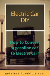 Electric Car DIY Develop An Electric Car Yourself Easily Get Electric Vehicle