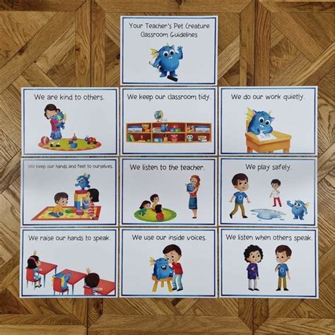 Classroom Rules Classroom Guidelines Posters Pack For Etsy