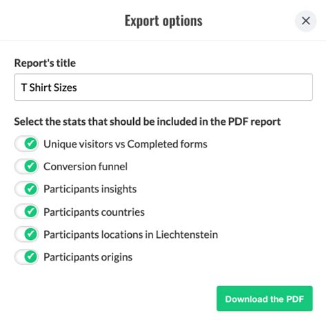 More Options To Customize Your Reports