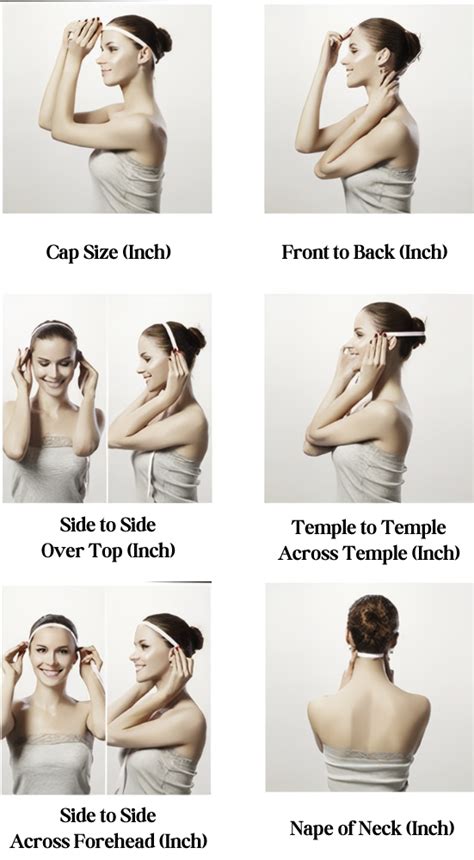 Wig Sizing Chart Purchase With Confidence Wig Design Room