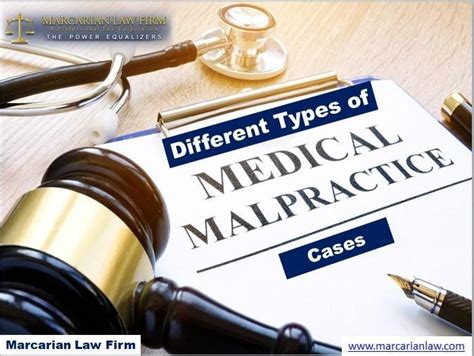 Different Types Of Medical Malpractice Cases Marcarianlawfirm By