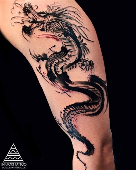 165 Dragon Tattoo Designs For Women 2020 Arms Shoulder Chest