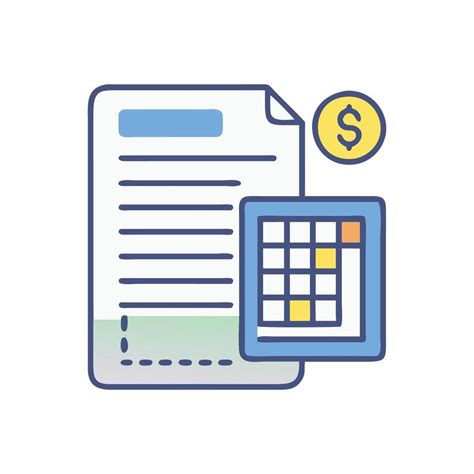 Key Business Expense Report Icon 54593466 Vector Art At Vecteezy