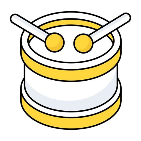 A Vector Design Of Snare Drum 13809600 Vector Art At Vecteezy