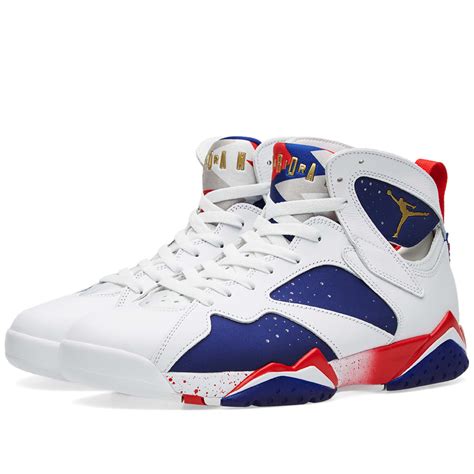 Nike Air Jordan 7 Retro (White & Metallic Gold Coin)