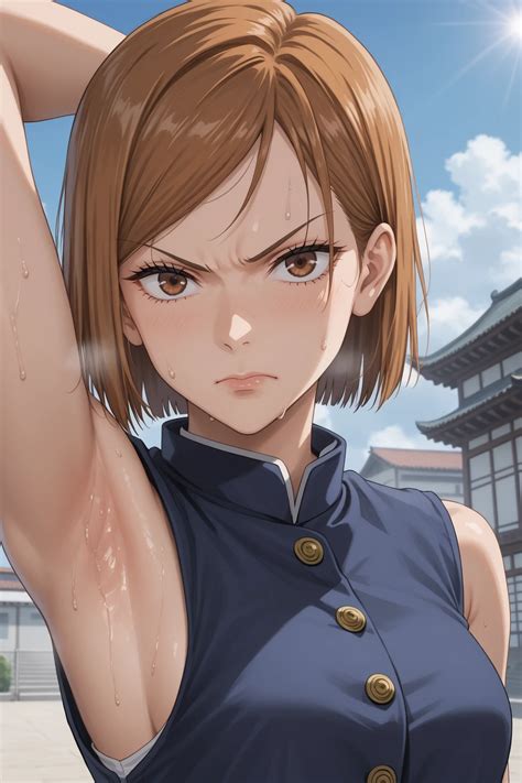 8k Ultra Quality Jujutsu Kaisen Kugisaki Nobara Jujutsu Uniform