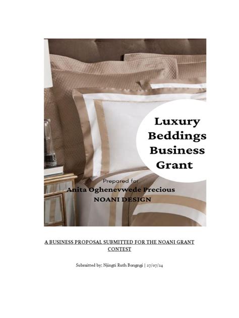 Noani Grant Contest Pdf Supply Chain Inventory