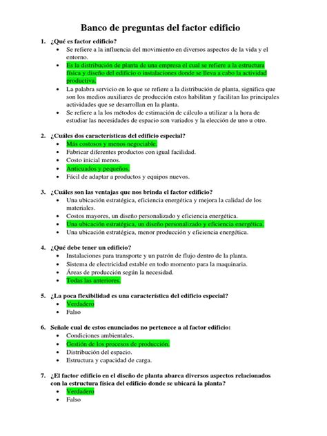 Guía Del Factor Edificio Pdf Tecnología