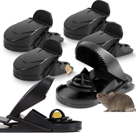 6pk Mouse Traps For Indoors And Outdoors Mice Traps For Indoors And Mouse