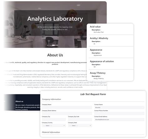 custom lab management for material testing platform with odoo