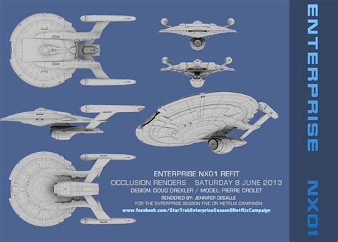 Number Four Nx Refit Occlusion Renders — Scifi Number Four Nx Refit Occlusion Renders — Scifi