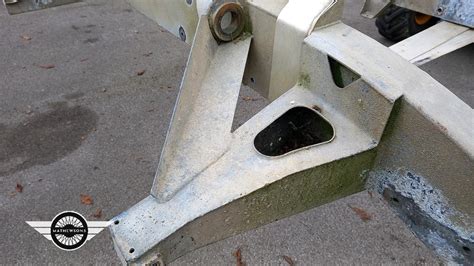 Lot 804 Land Rover Defender 110 Galvanised Chassis