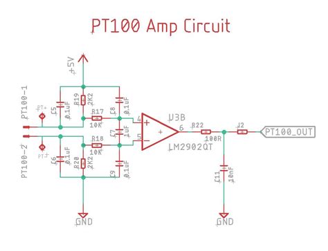Pt100 Temperature Sensor Wiring