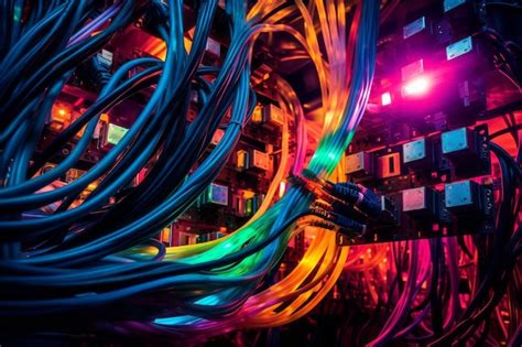 Premium Photo Vibrant Wires Exploring Colors In Ar 32