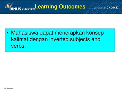 Ppt Sentence With Inverted Subjects And Verbs Continued Pertemuan 6