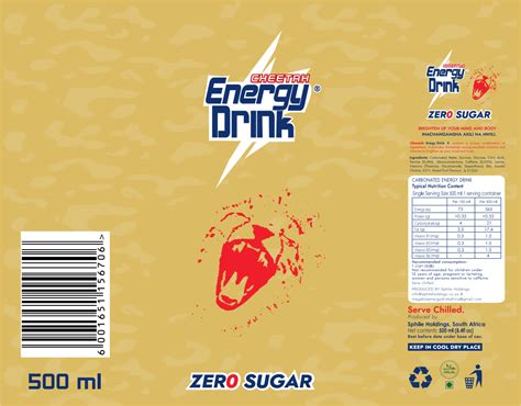 Our Products Cheetah Energy Drink