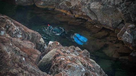 Silfra Fissure The Rift Between The Continents In Iceland Europe