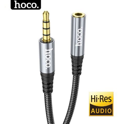 Cáp Nối Dài Cổng 35mm Hoco Dây Aux Nối Cho Tai Nghe Loa Phích Cắm Jack