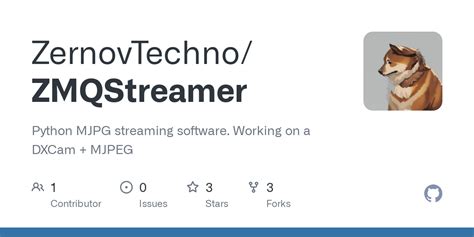 Github Zernovtechnozmqstreamer Python Video Streaming Software