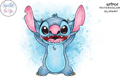 Stitch Clipartstitch Pngstitch Watercolor Stitch Clip Art