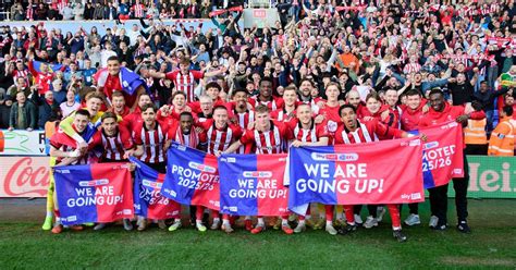 The Amazing Photos That Capture The Moment Lincoln City Were Promoted