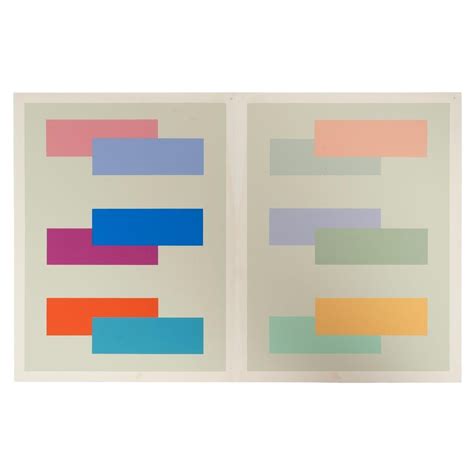 Josef Albers Interaction Of Color V 3 1963 For Sale At 1stdibs