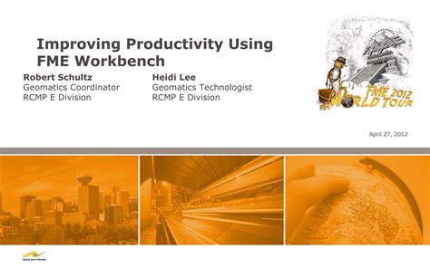 Improving Productivity Using Fme Workbench Ppt Geography Science