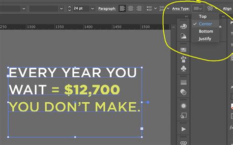 Solved Illustrator Vertical Text Alignment Issue Adobe Product