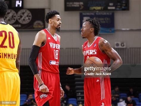 Raphiael Putney And Jaron Johnson Of The Rio Grande Valley Vipers News Photo Getty Images