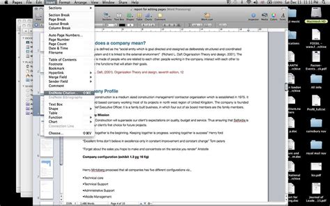 problem using citations endnote how to discourse