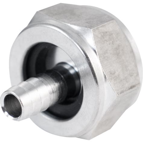 Tailpiece Hex Nut And Gasket Set Stainless Homebrew Connection