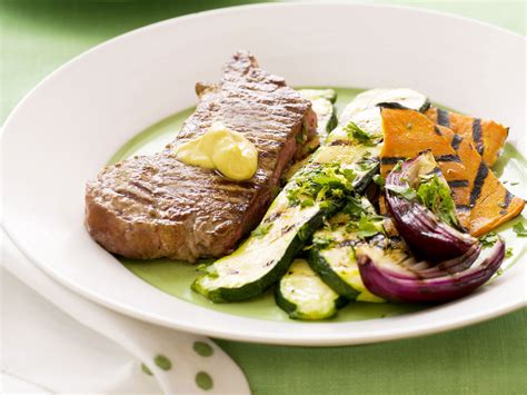 Char Grilled Steak And Vegetables With Gremolata Womens Weekly Food