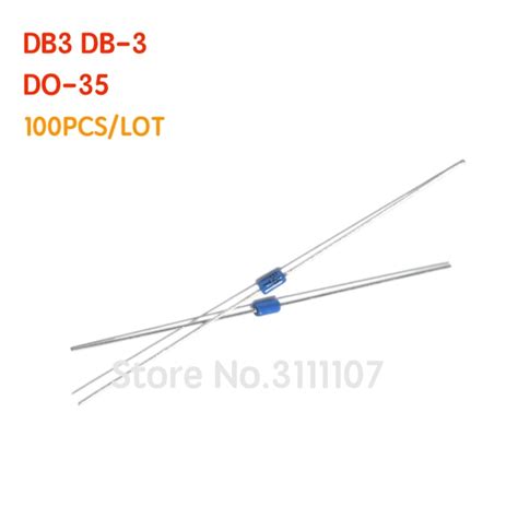 100pcslot Db3 Db 3 Diac Trigger Diodes Do 35 Do 2 Grandado