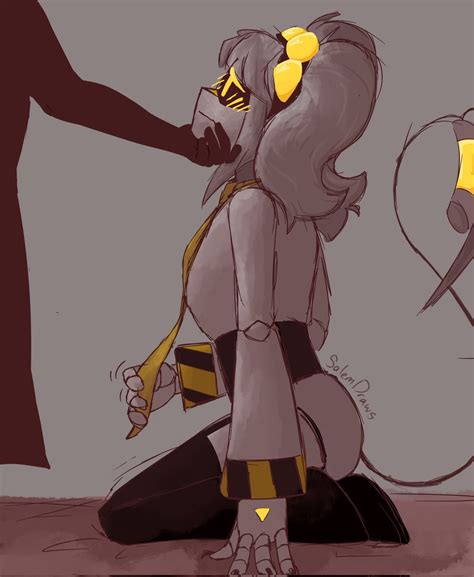 Rule 34 2girls Blush Blushing At Partner Completely Naked Female Glitch Productions Hand Under
