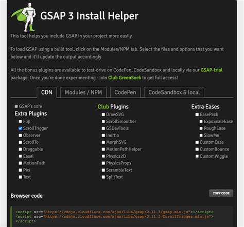 Gsap Scrolltrigger Getting Started The Code Creative