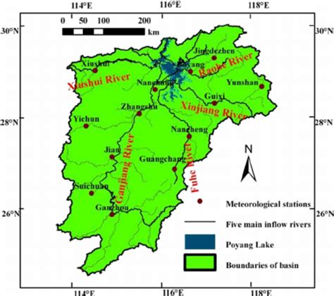 The Spatial Distribution Of Meteorological Stations Download