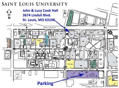 Printable Slu Campus Map