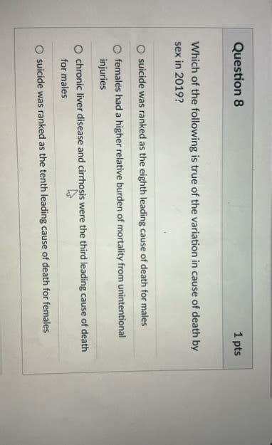 Solved Question 81 ﻿ptswhich Of The Following Is True Of The