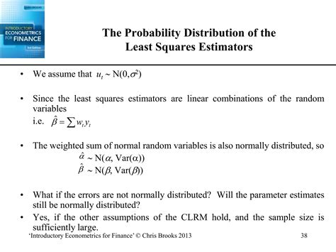 A Brief Overview Of The Classical Linear Regression Model Ppt