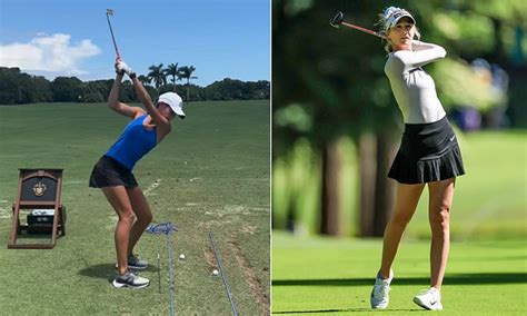 Trumps Granddaughter Kai Shows Off Impressive Golf Swing After