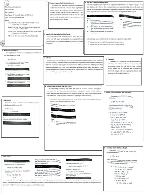 2101020005 Muhammad Hussein Aliefianto Tpai Pertemuan Ke 5 Mapping Single Index Model