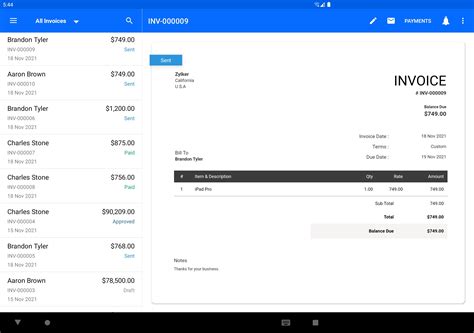 Accounting App Zoho Books Apk For Android Download