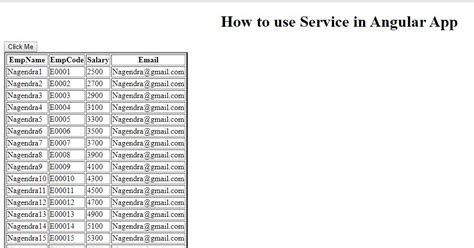 Angular Tutorials How To Use Service In Angular App