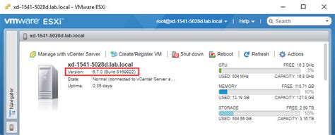Vmware Esxi 6 7 Versions Vvtivictory