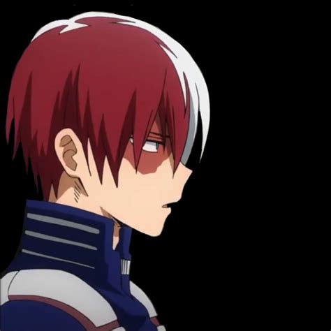 Shoto Todoroki Side Profile Png Anime Art Reference My Xxx Hot Girl