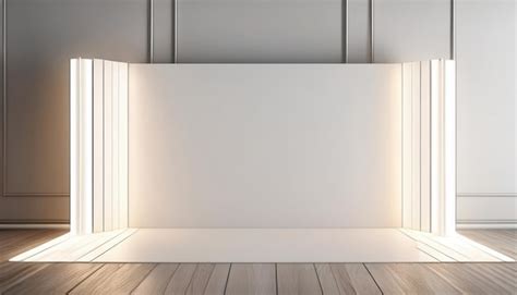 Premium Photo Photo Empty Glowing Poster