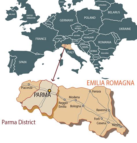 Parma Tourist Map